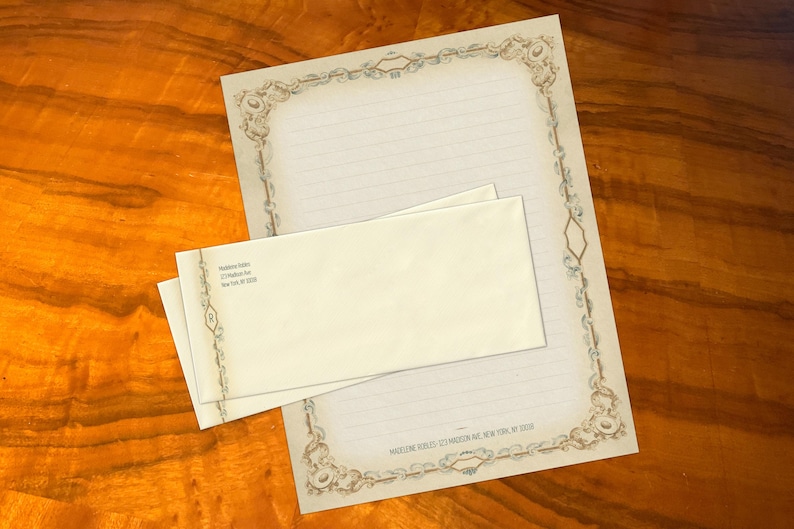 Chatterley, Luxurious Handcrafted Stationery Set for Letter Writing ...