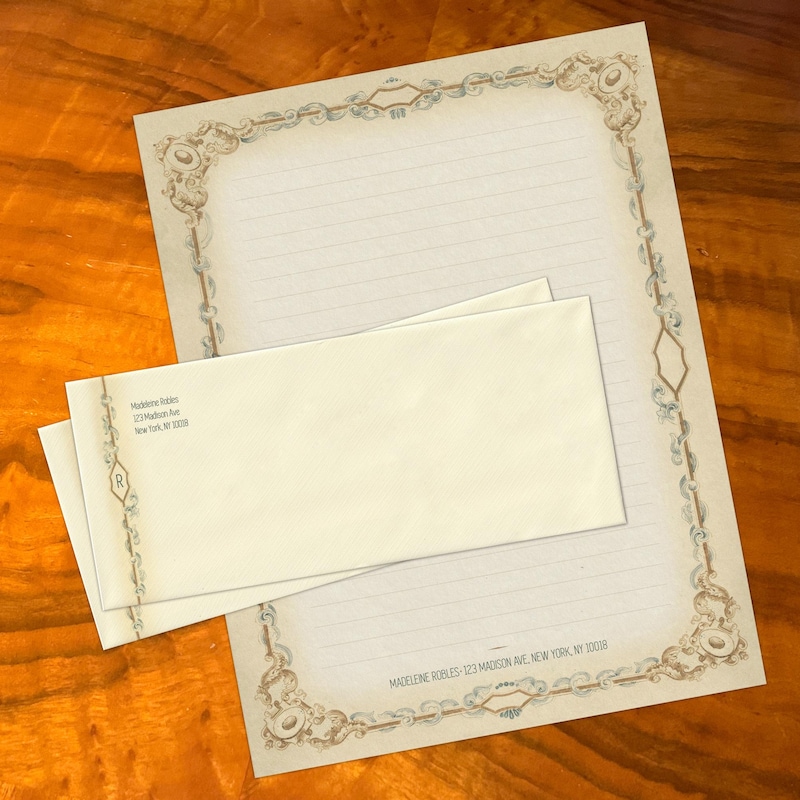 Personalized Writing Paper - Etsy