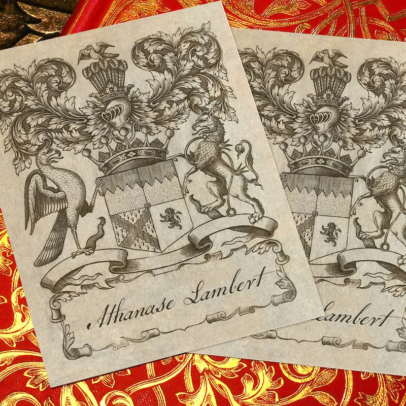 Gummed Bookplates - Etsy