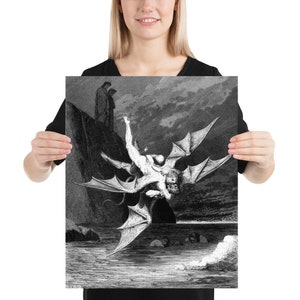 Dante's Inferno, Canto XX, Illustrated by Gustave Dore, Premium Poster ...