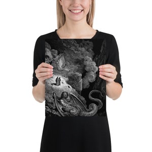 Dante's Inferno, Canto XVII, Illustrated by Gustave Dore, Premium ...