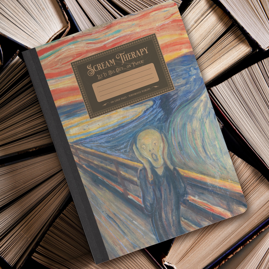 Scream Therapy: Let It All Out... on Paper!, Paperback Composition ...