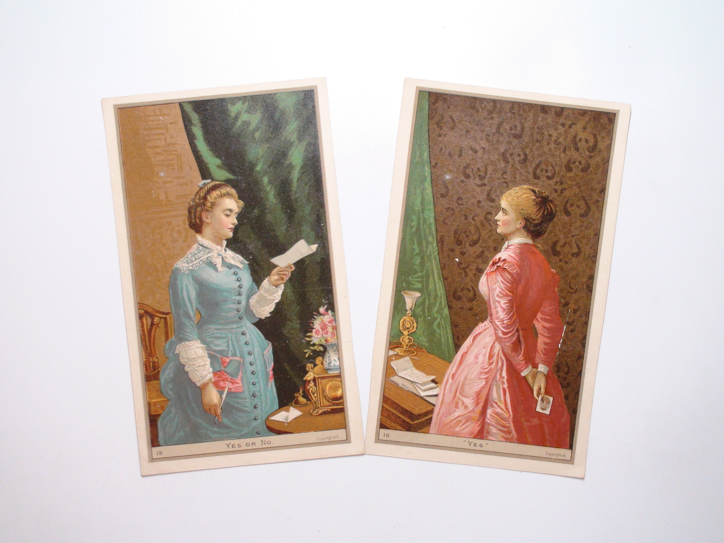 Lot of 6 Original Victorian Postcards, in Excellent Condition - Etsy