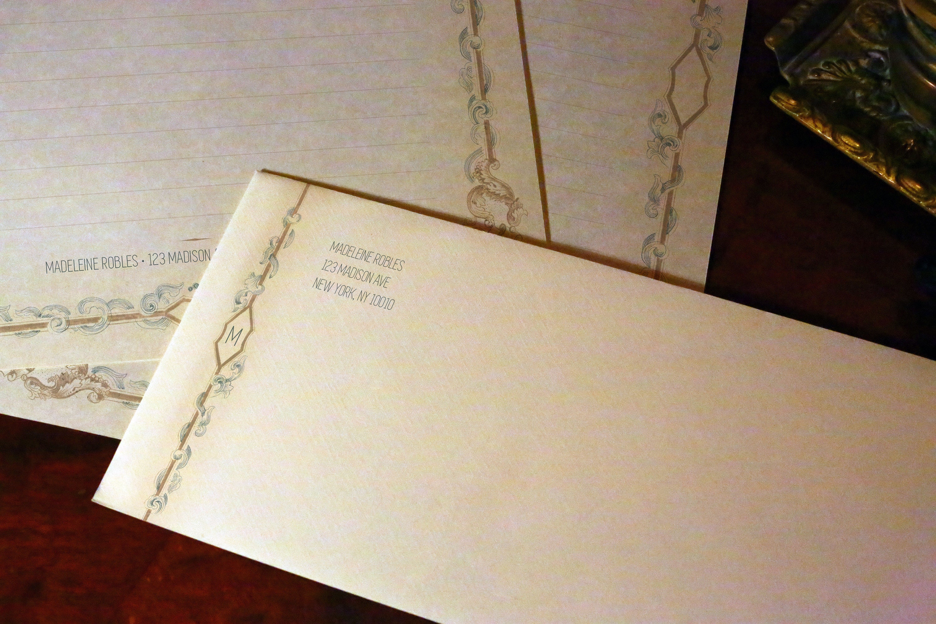 Chatterley, Luxurious Handcrafted Stationery Set for Letter Writing ...