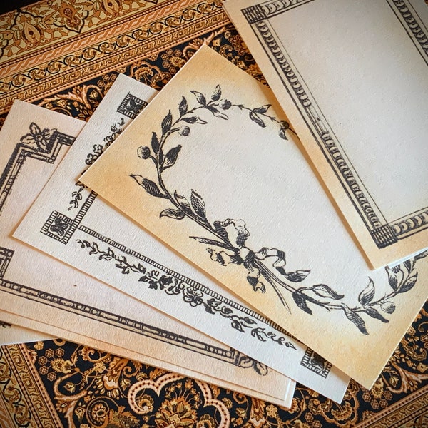 Victorian Labels - Etsy