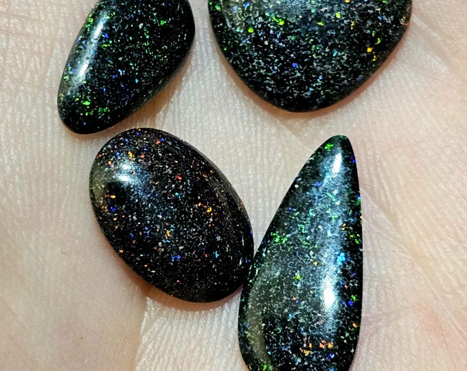 4 X Pretty Quality Fairy Opals From Queensland Australia! 10cts Total ...