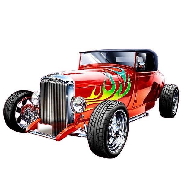 Hot Rod Decals - Etsy