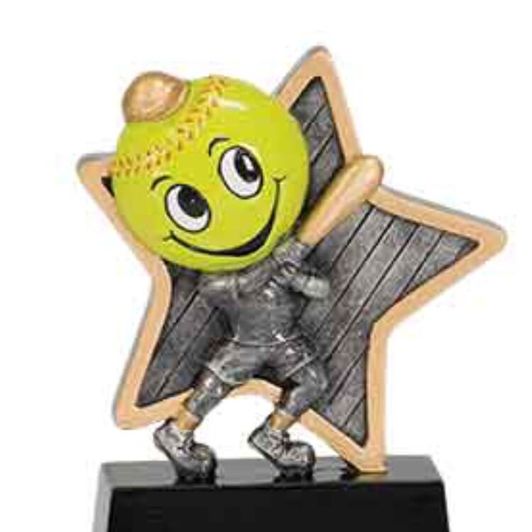 Little Pals Softball Award, Softball Trophy, School Softball Trophies ...