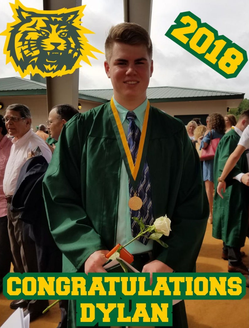 3x4 Senior Banner Custom Banner 3x4 Full Color Banner - Etsy
