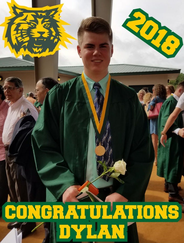 3x4 Senior Banner, Custom Banner, 3x4 Full color banner, Sports League ...