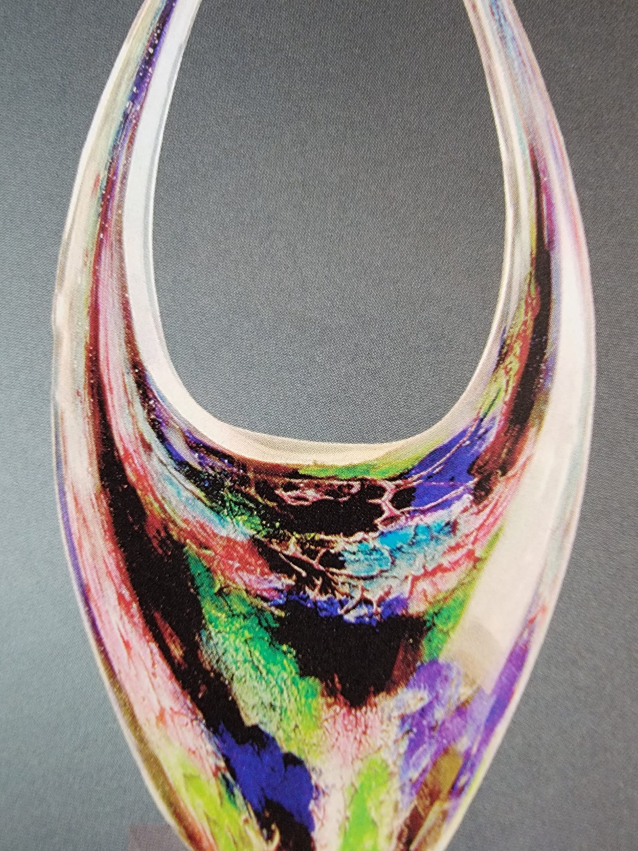twist art glass sculpture, hand blown glass, blown glass sculpture ...