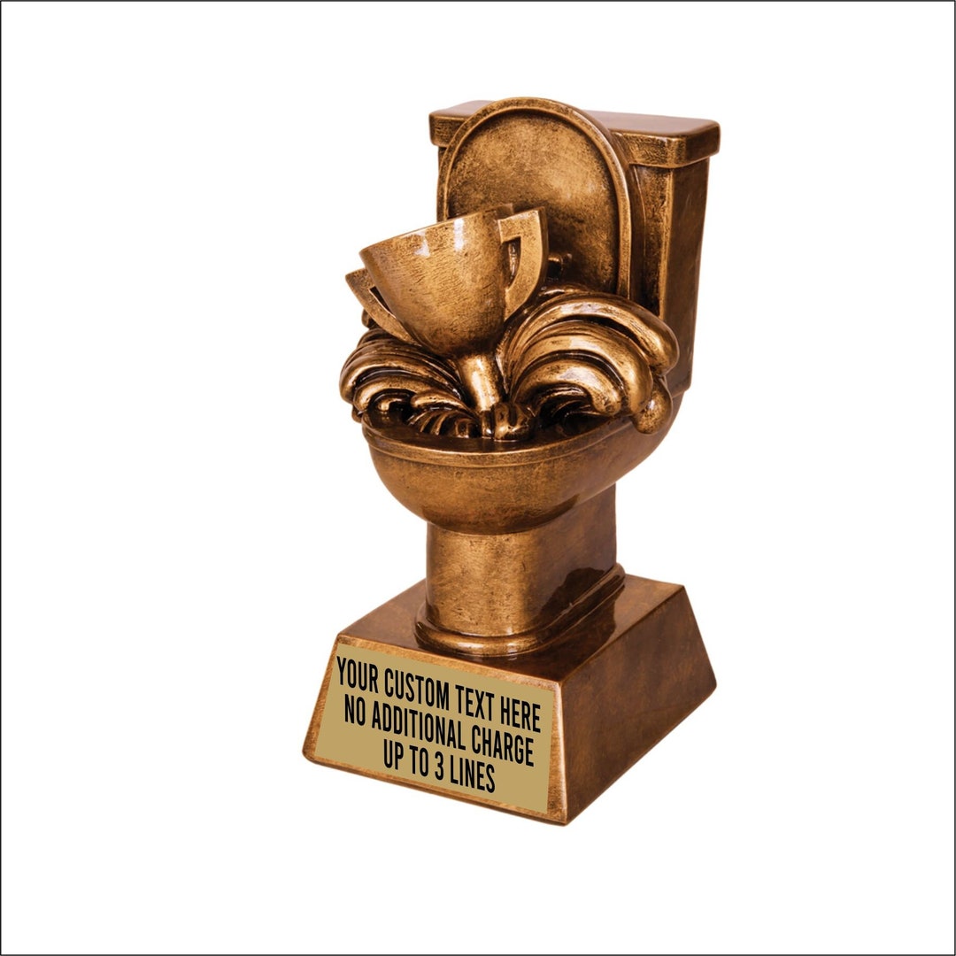Last Place Award, Toilet Award, Toilet Loser Award, Car Show Award ...