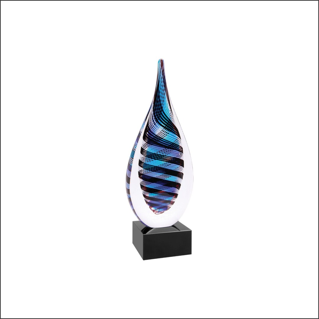 Raindrop Art, Glass Raindrop, Raindrop Glass Art Sculpture, Hand Blown ...