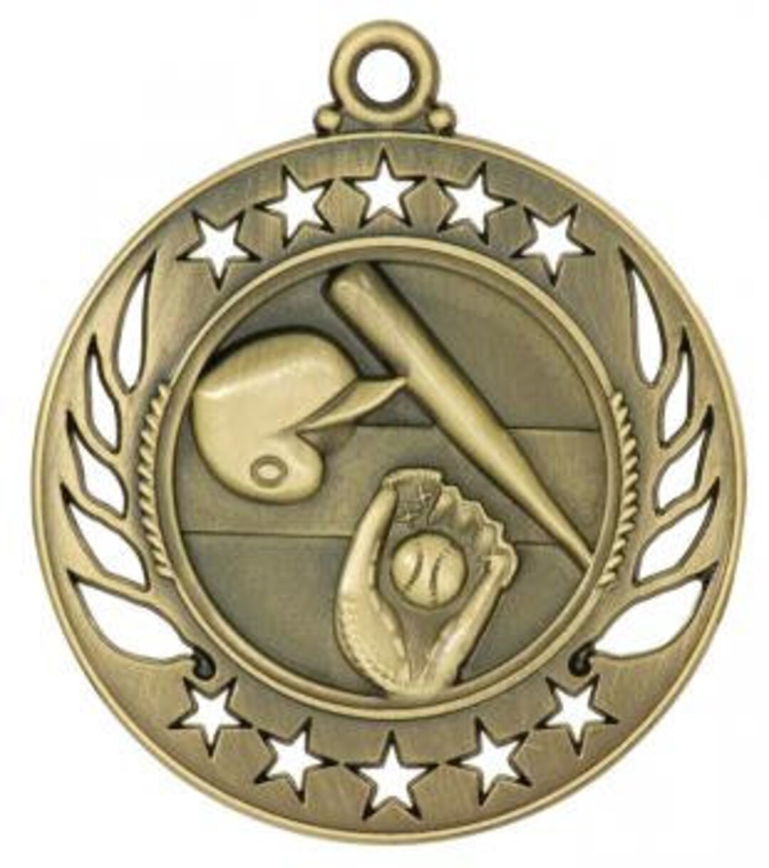 Baseball Medal, Sport Medals, Engraved Medals With Neck Ribbons ...