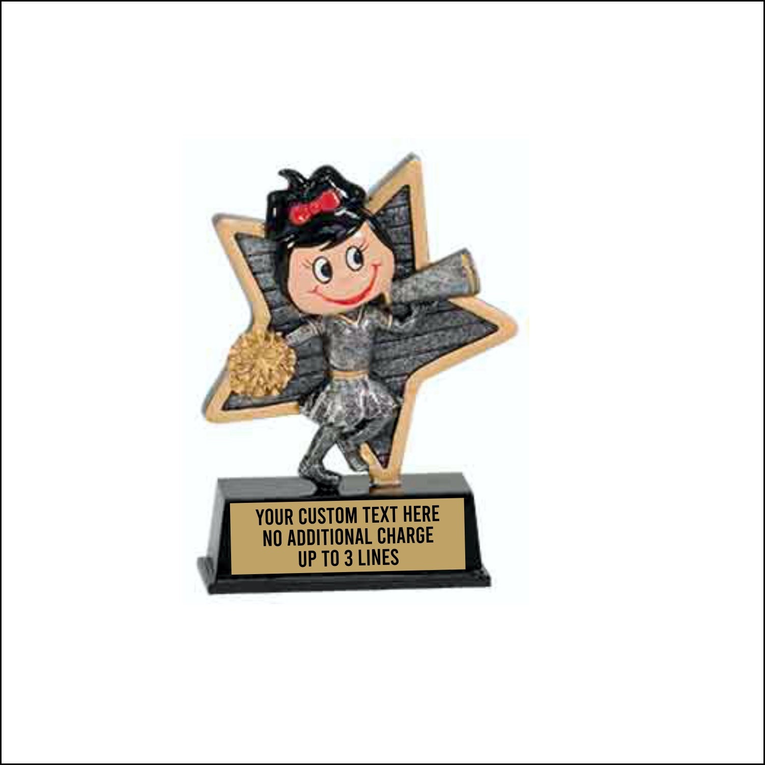 Little Pals Cheer Award, Cheerleading Trophy, Cheerleading Trophies ...