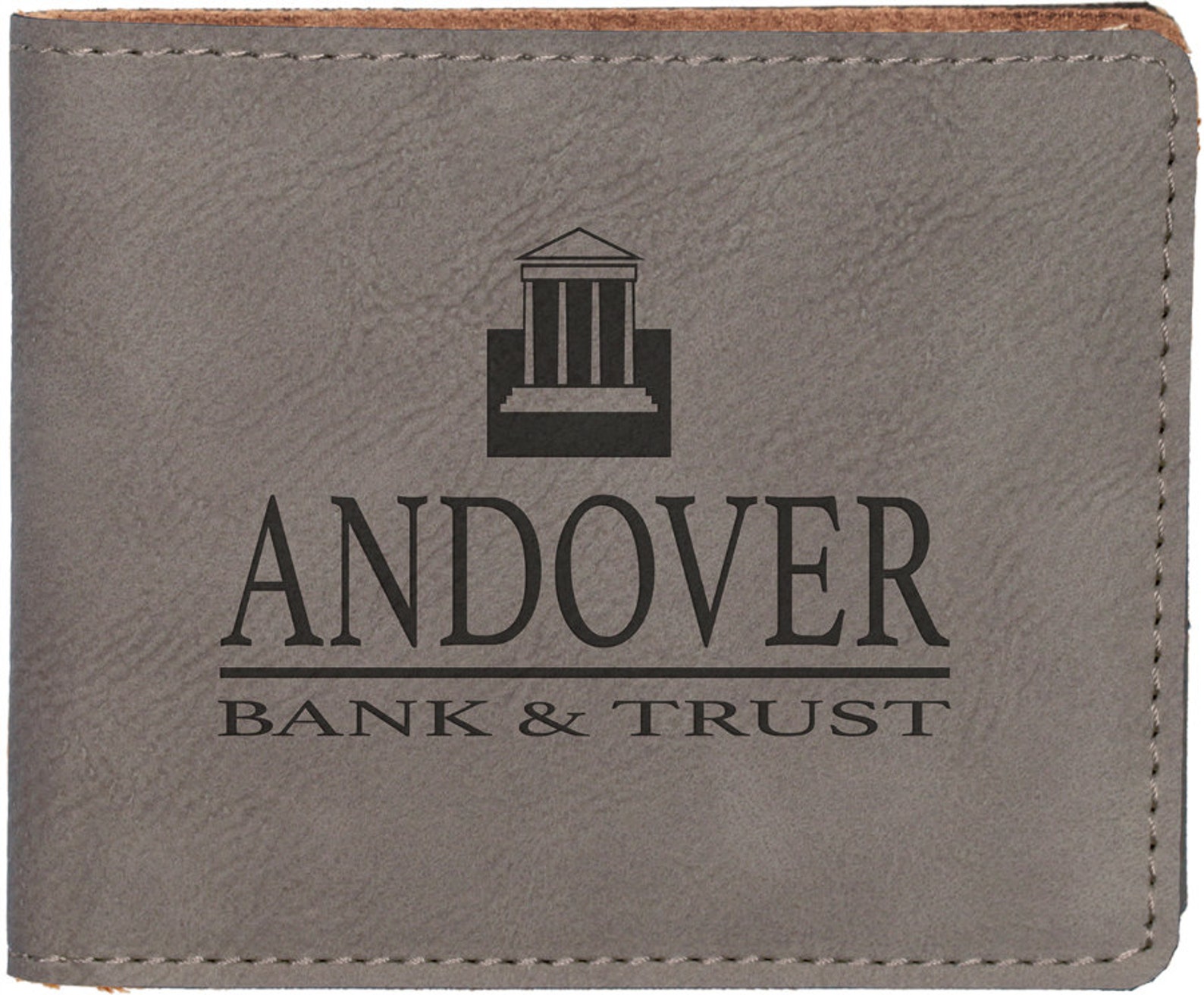 Laserable Leatherette Bifold Wallet Custom Engraved Wallet | Etsy