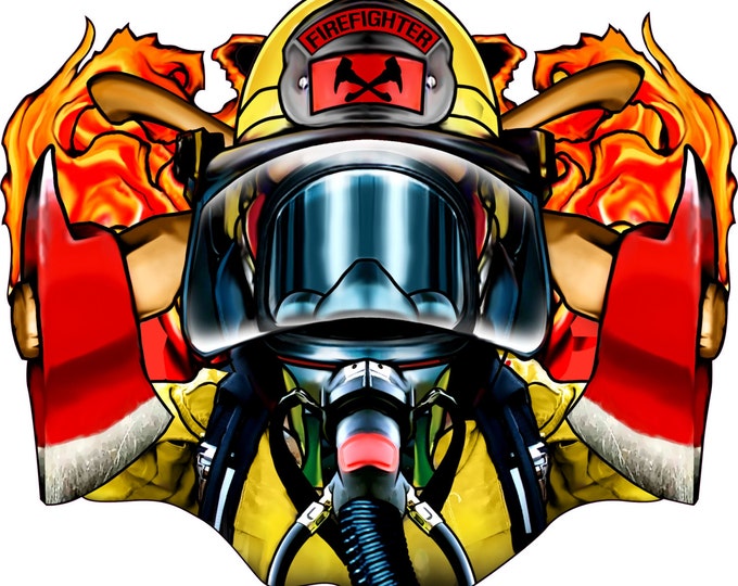 Fire Department Decal Full Color Fire Department Dalmation - Etsy