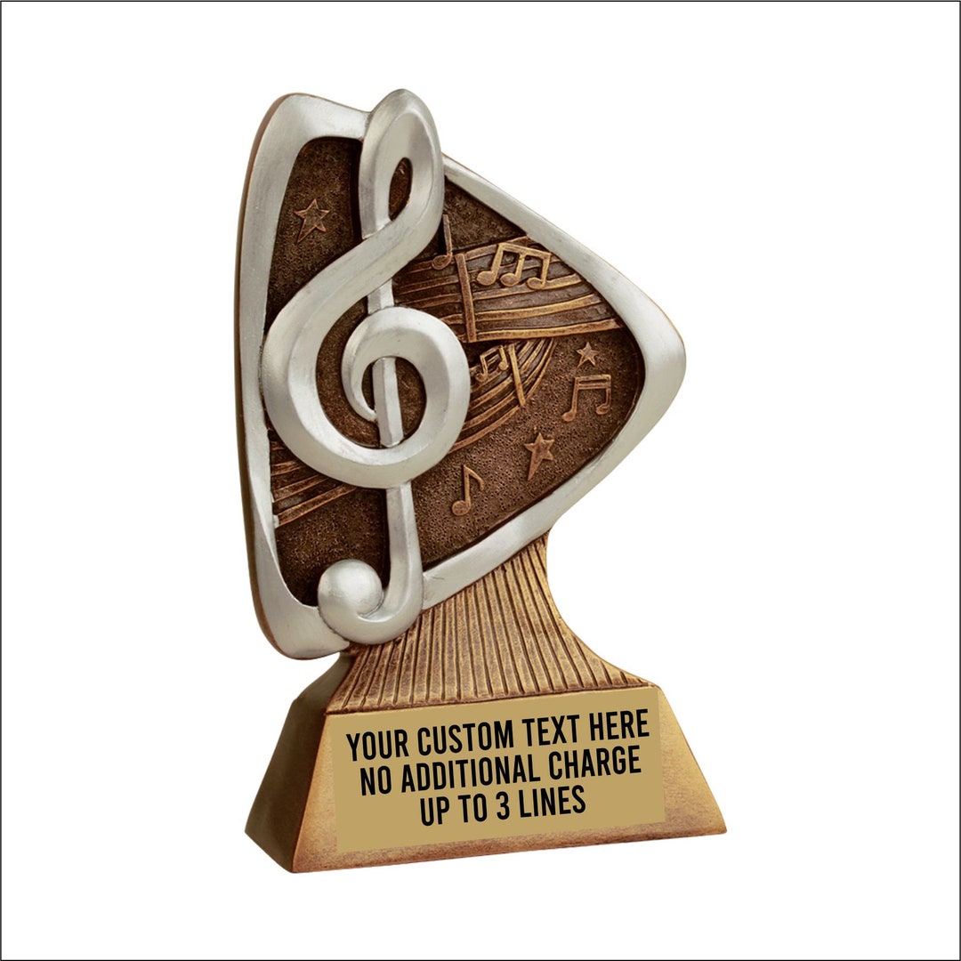 Music Award, Music Trophy, Music Trophies, Music Singing Awards, School ...