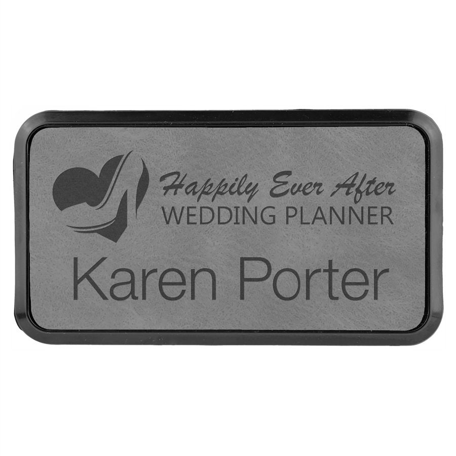 Custom name tags, office name tag, custom logo name tag, church name ...