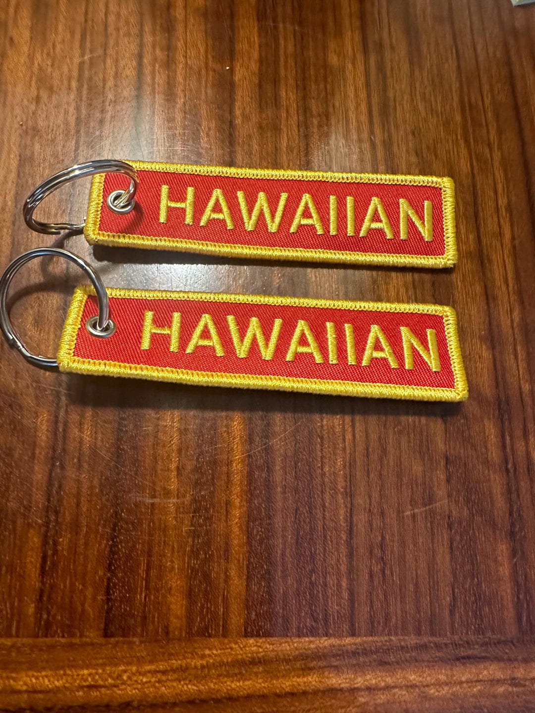 HAWAIIAN Keychain 2 Pack - Etsy