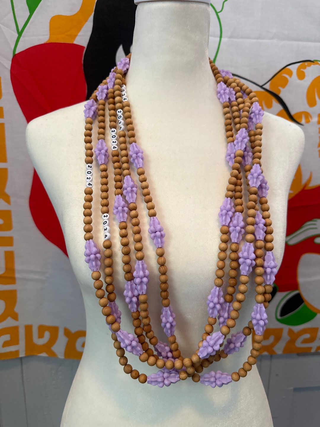 5 Pack Graduation Lei-light Purple Resin Crown Flower - Etsy