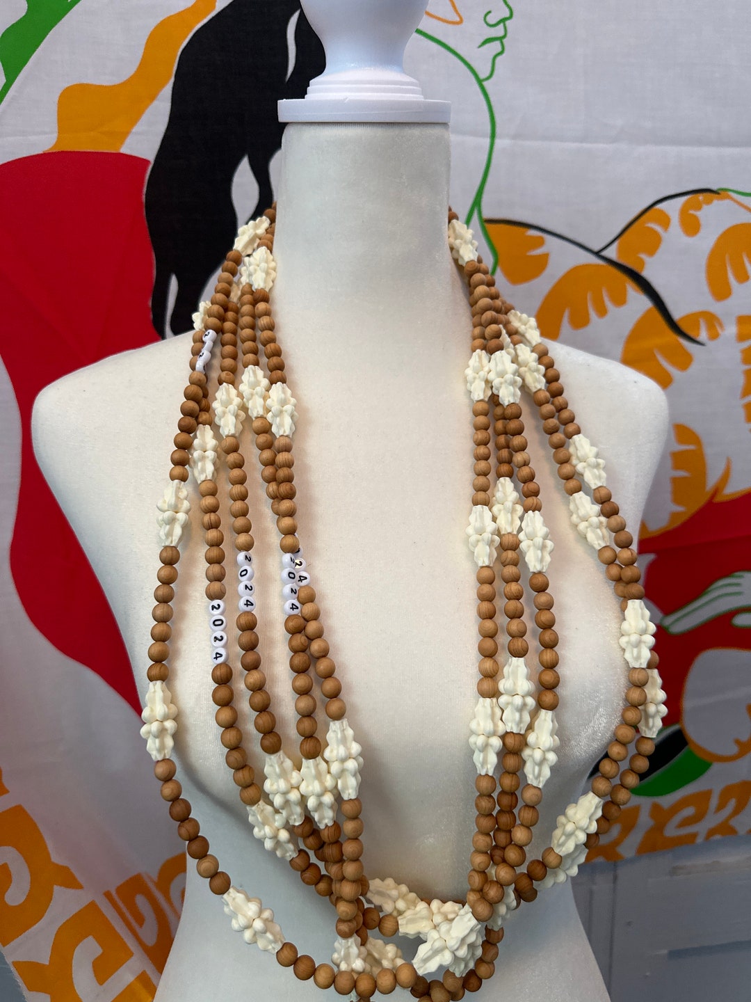 5 Pack Graduation Lei-white Resin Crown Flower - Etsy