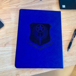 Personalized Leather Note Pad Promotion Air Force/army/navy/marine Gift ...