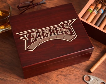 Football Cigar Box - Etsy