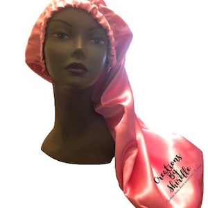 Reversible BRAID Satin Bonnet | Braid Bonnet | Available in a Variety ...