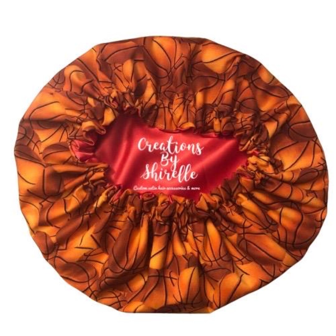 Kid's Basketball Satin Bonnet: Newborn to Youth Sleep Cap - Etsy