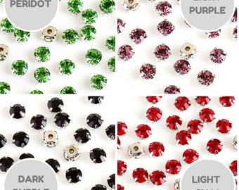 Clear Crystal Glass Rhinestones Sheet Self Adhesive Applique / Sticker ...