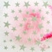 Glitter Silver Star Self Adhesive Colorful Nail Art Stickers Transfer ...