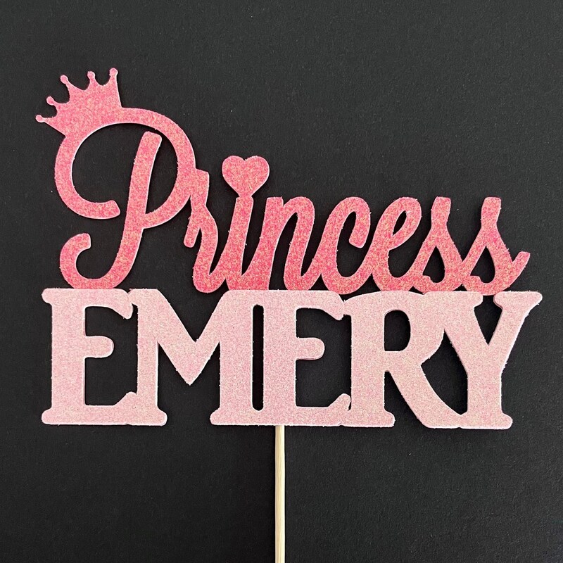 Princess Cake Topper - Etsy