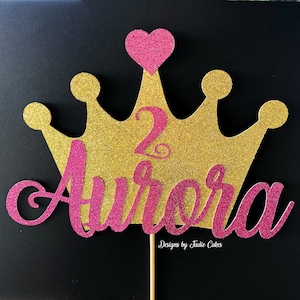 Princess Cake Topper | Princess Party Decor | Princess Party | Princess ...