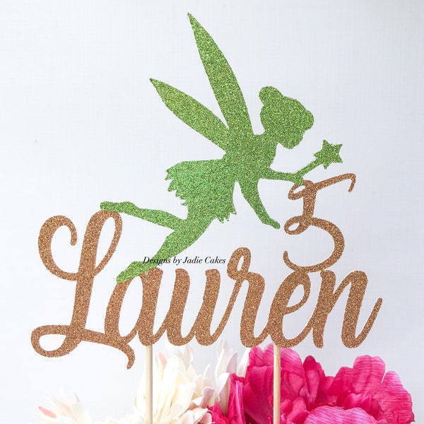 Tinkerbell Cake Toppers - Etsy