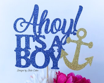 Nautical Cake Topper - Etsy