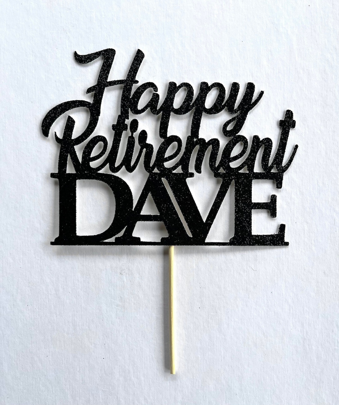 Retirement Cake Topper | Retirement Party | Retirement | Happy ...