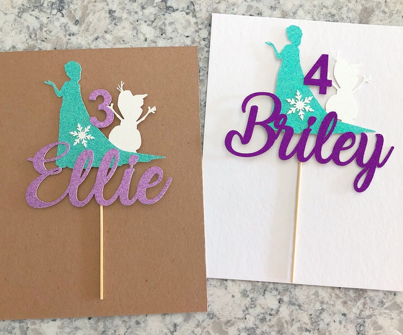 Elsa Cake Topper | Frozen Cake Topper | Elsa Topper | Frozen Party ...