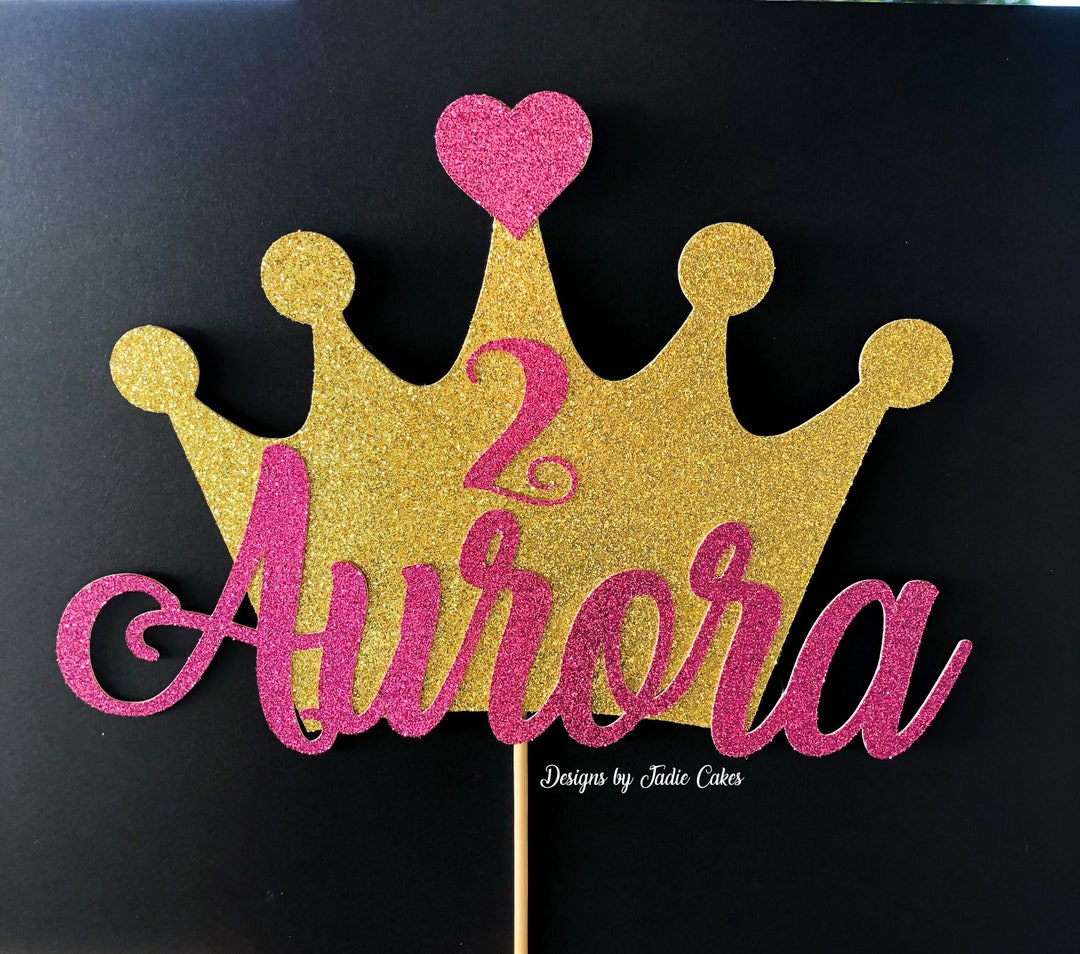 Princess Cake Topper | Princess Party Decor | Princess Party | Princess ...
