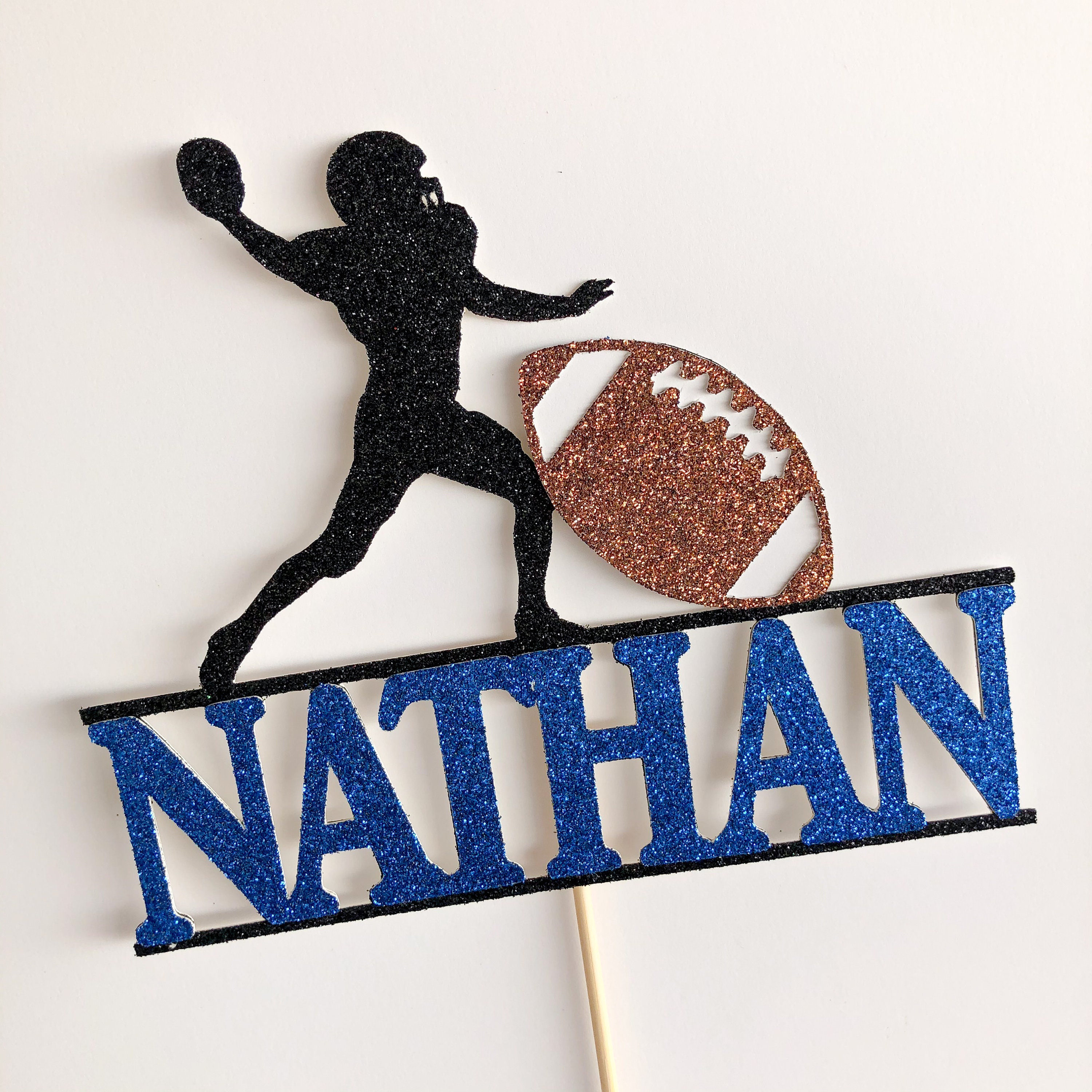 Sports Cake Topper | Football Cake Topper | Football Party | Football ...