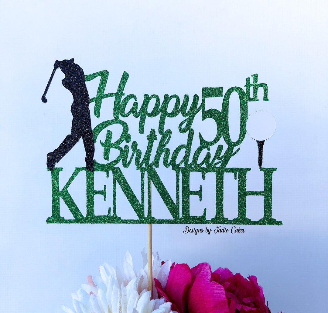 Golf Cake Topper | Golf Party | Golfing Cake Topper | Golfing Party ...