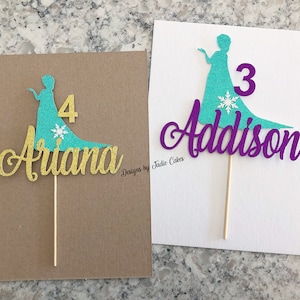 Elsa Cake Topper | Frozen Cake Topper | Elsa Topper | Frozen Party ...