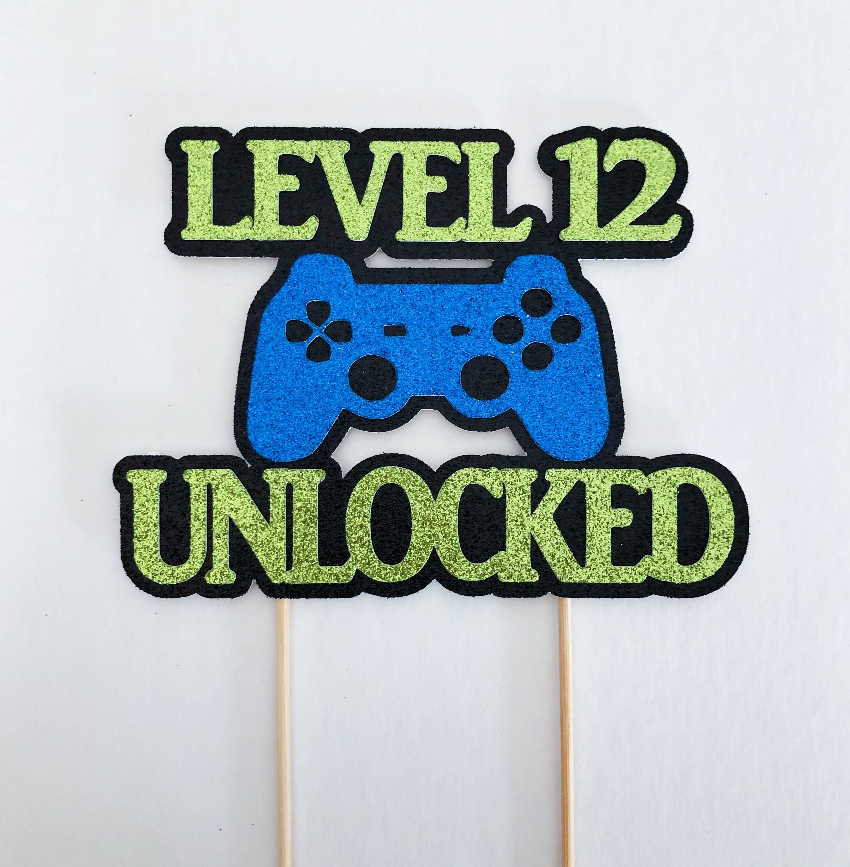Level up Xbox Cake Topper - Etsy