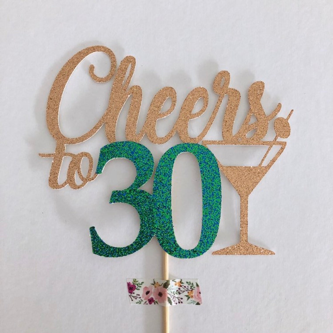 Cheers to Cake Topper Cheers Topper 21 Cake Topper | Etsy