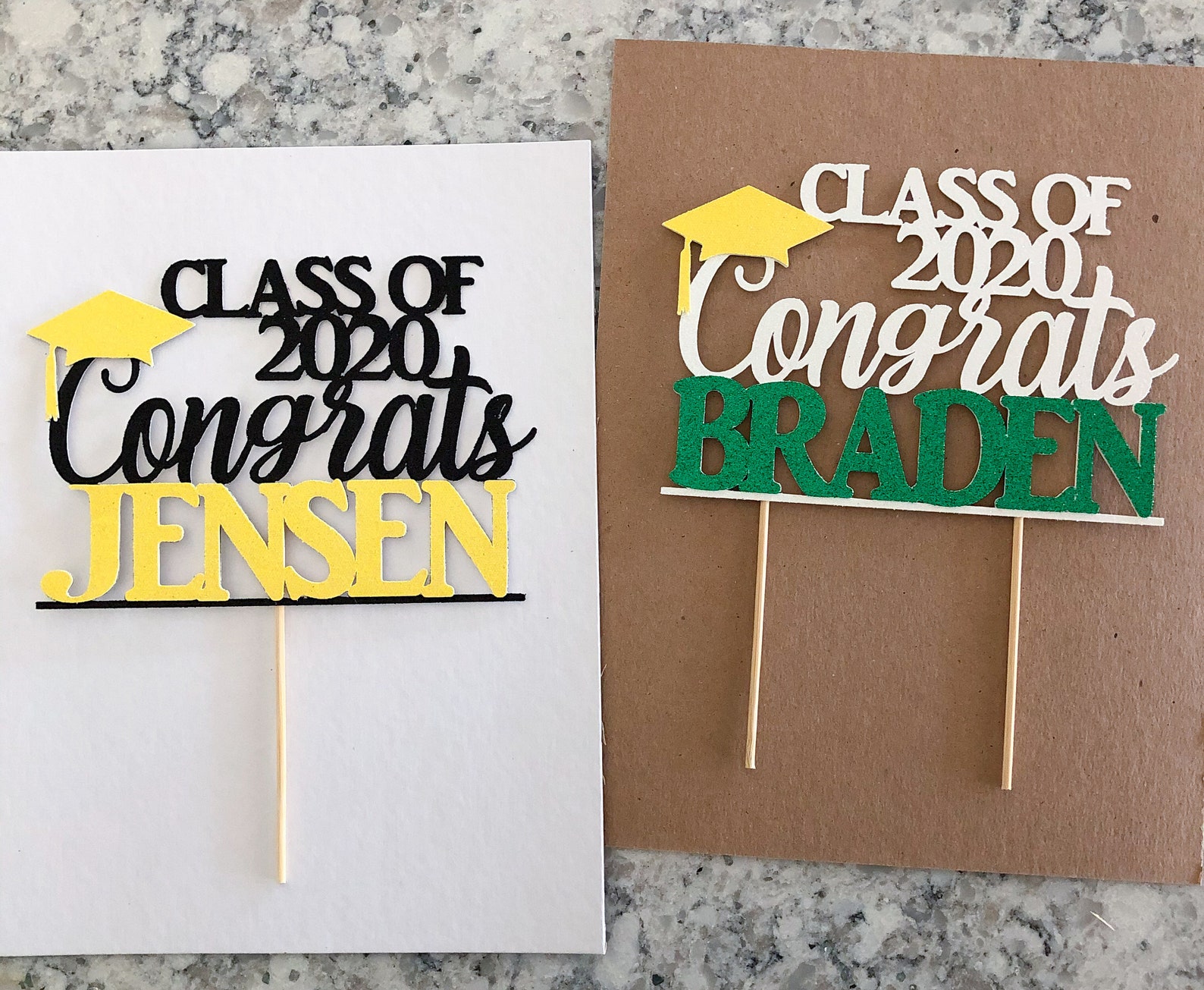 Graduation Topper Graduation Class of Topper Graduation | Etsy