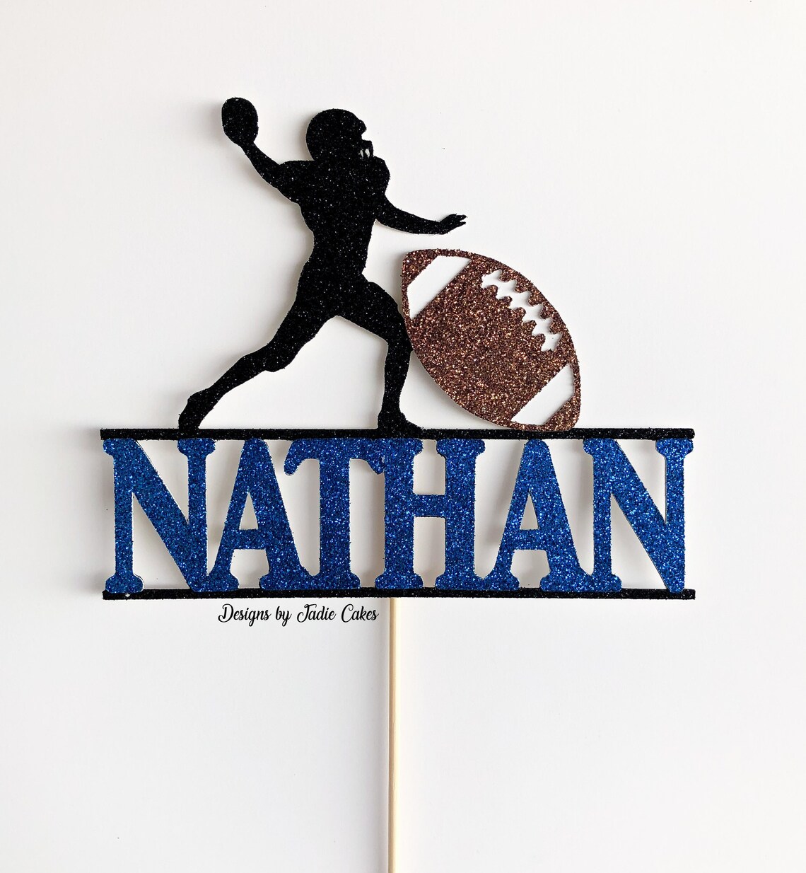 Sports Cake Topper Football Cake Topper Football Party | Etsy