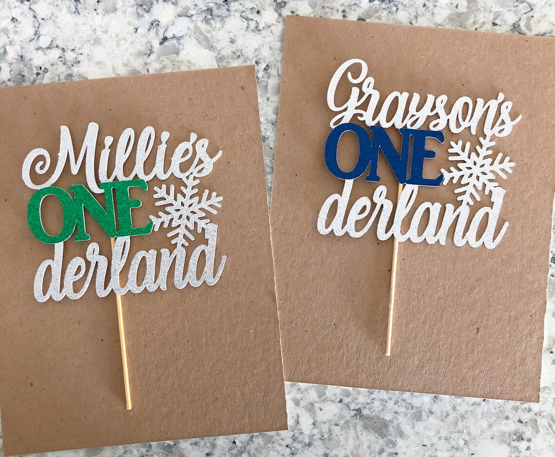 Onederland Cake Topper Onederland Decor Wonderland Topper - Etsy Canada