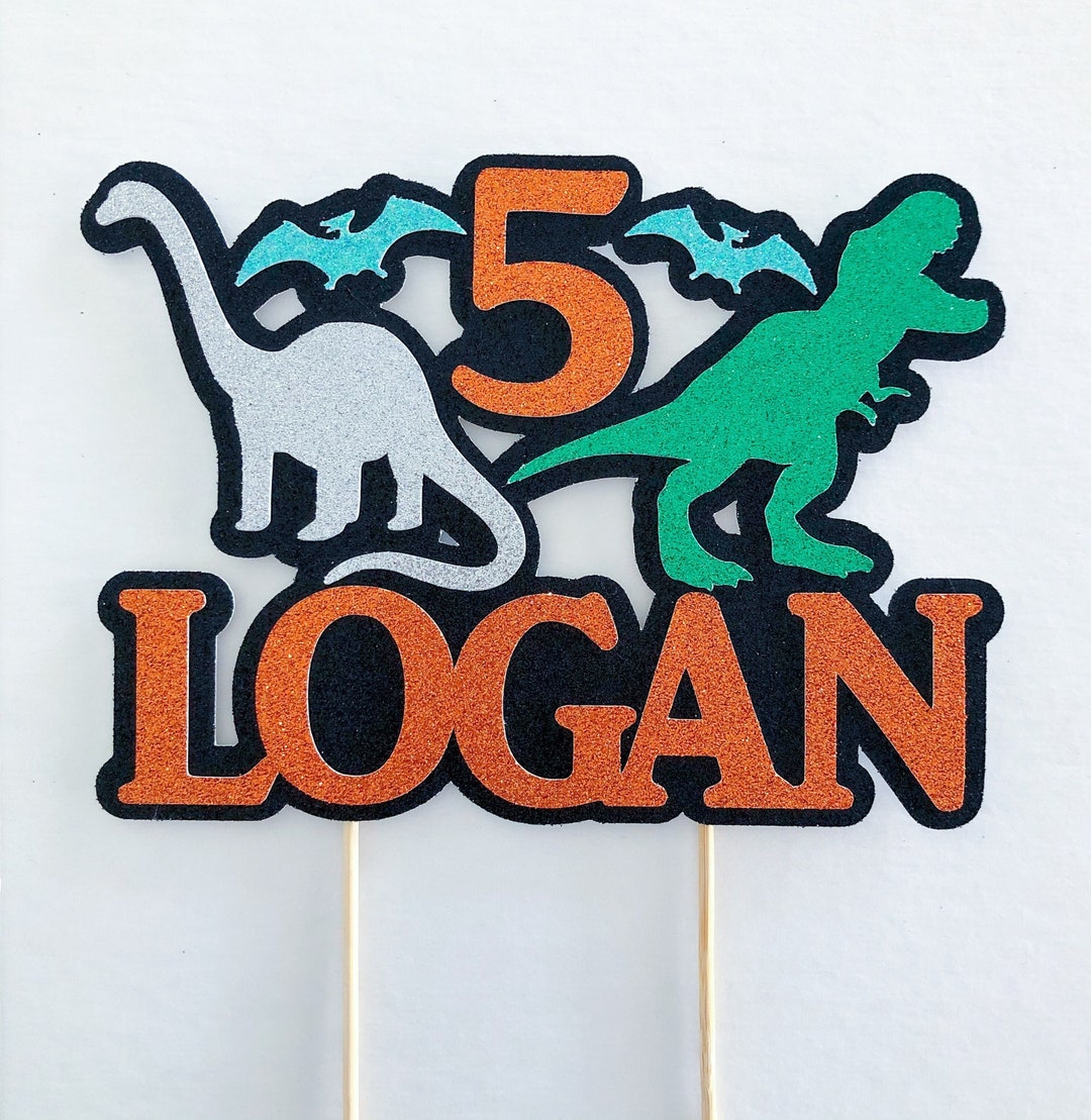 Dinosaur Topper | Dinosaur Party | Dinosaur Decor | Dinosaur Cake ...