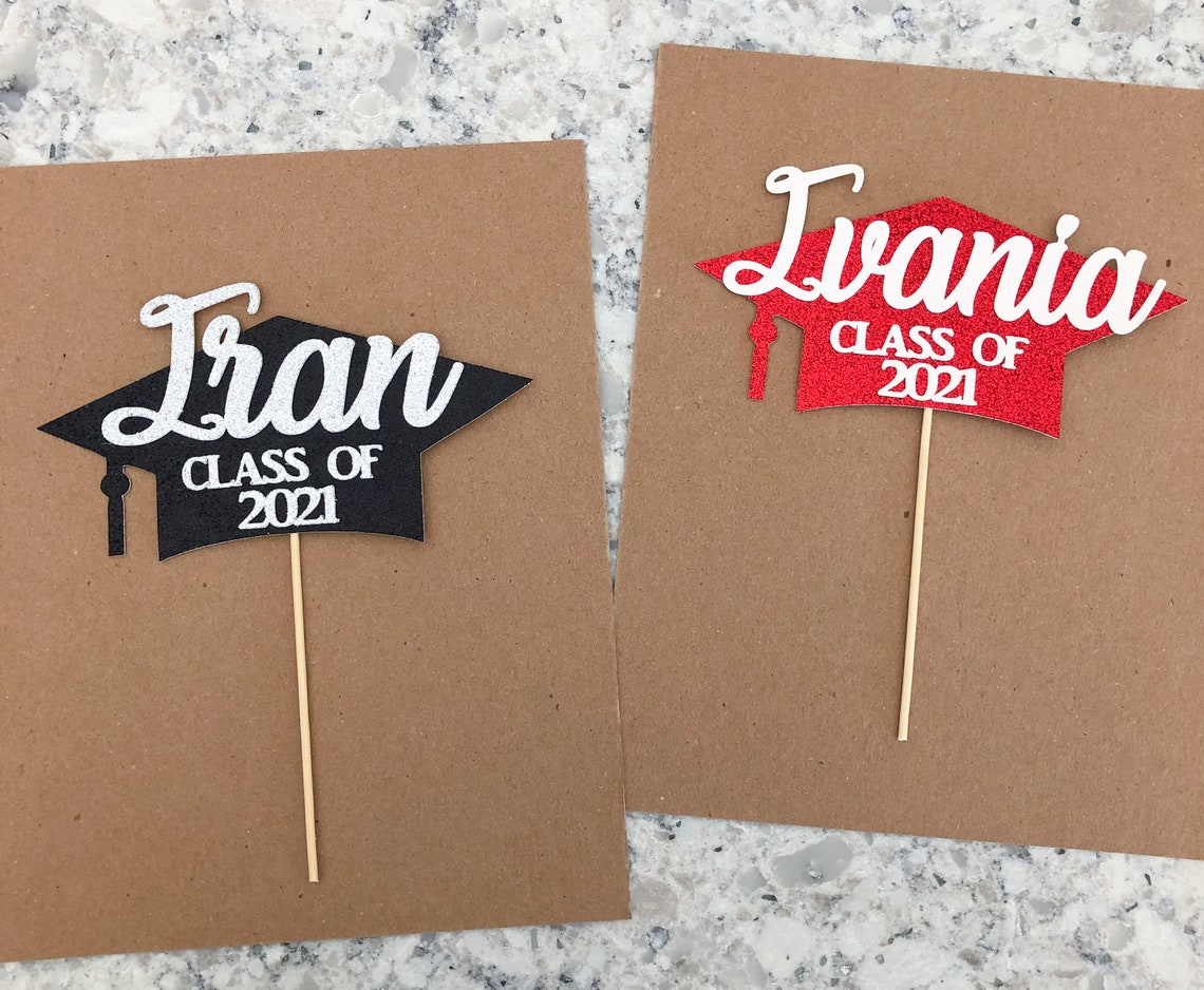 Graduation Topper Graduation Class of Topper Graduation - Etsy