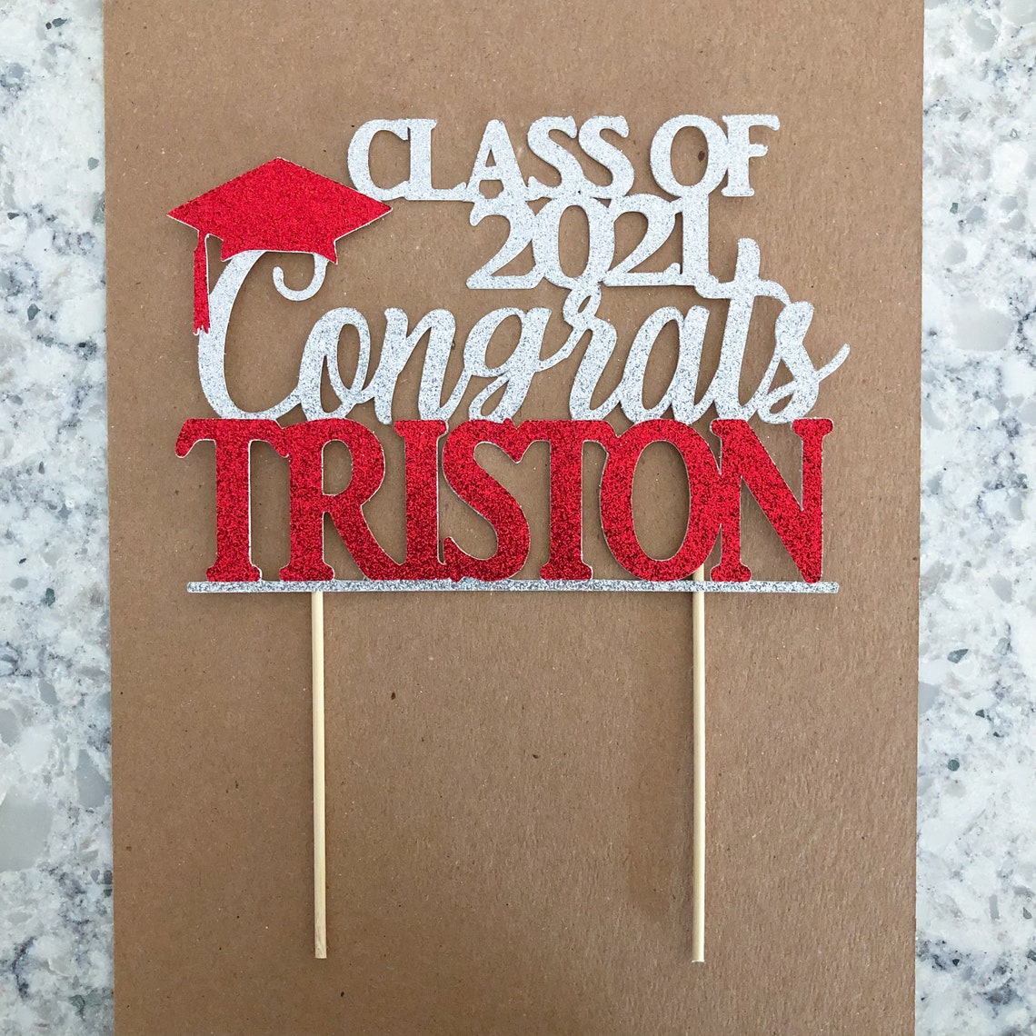 Graduation Topper Graduation Class of Topper Graduation | Etsy
